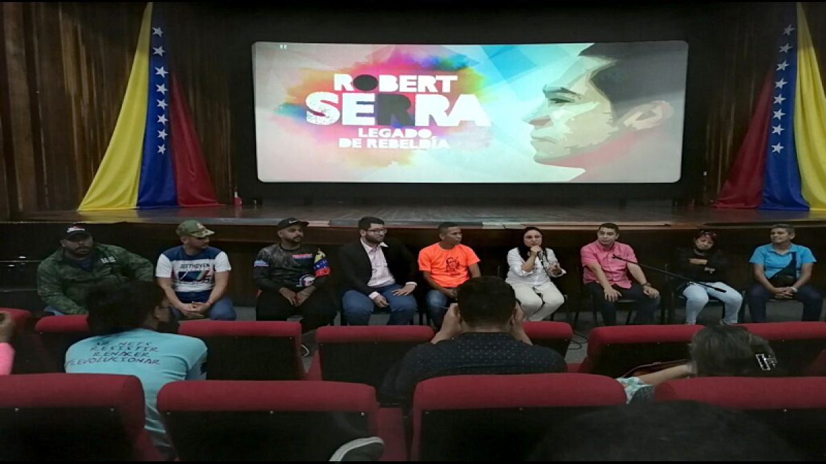 Cinemateca Nacional estrenó documental Robert Serra, Legado de Rebeldía
