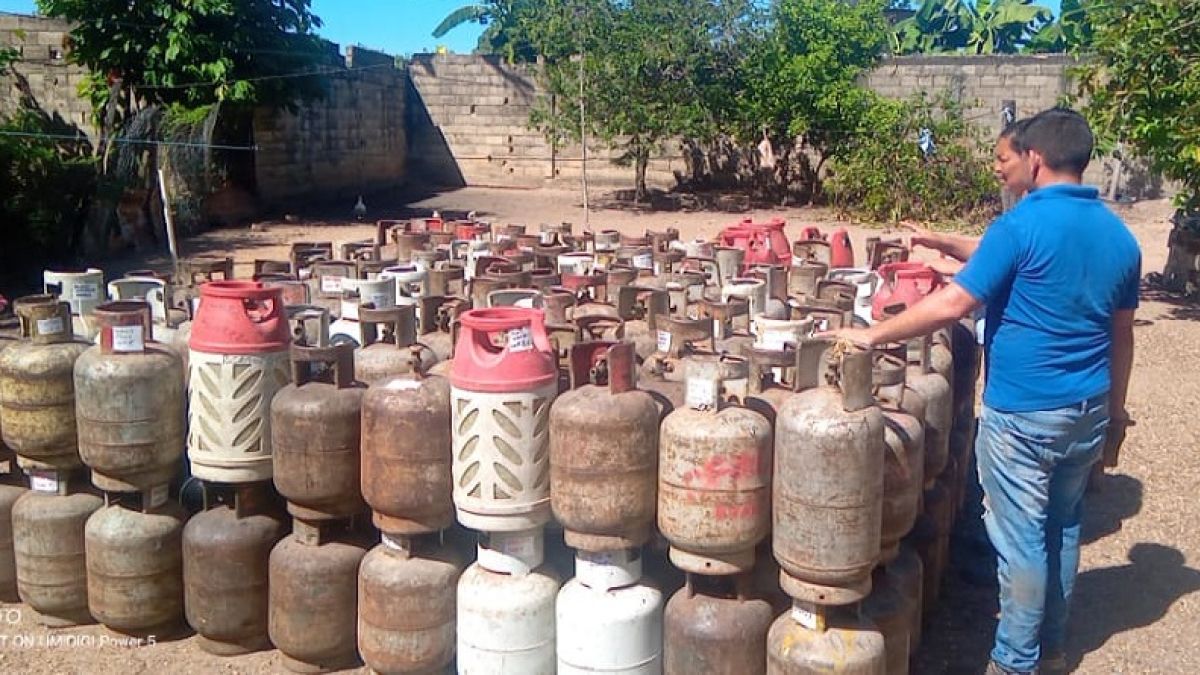 PDVSA Gas continúa distribución de cilindros a comunidades de Guárico