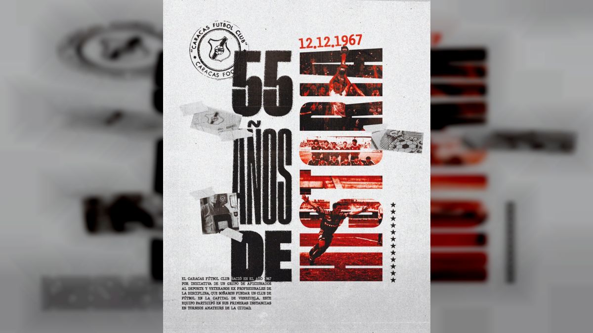 Caracas FC cumple 55 años de fundado