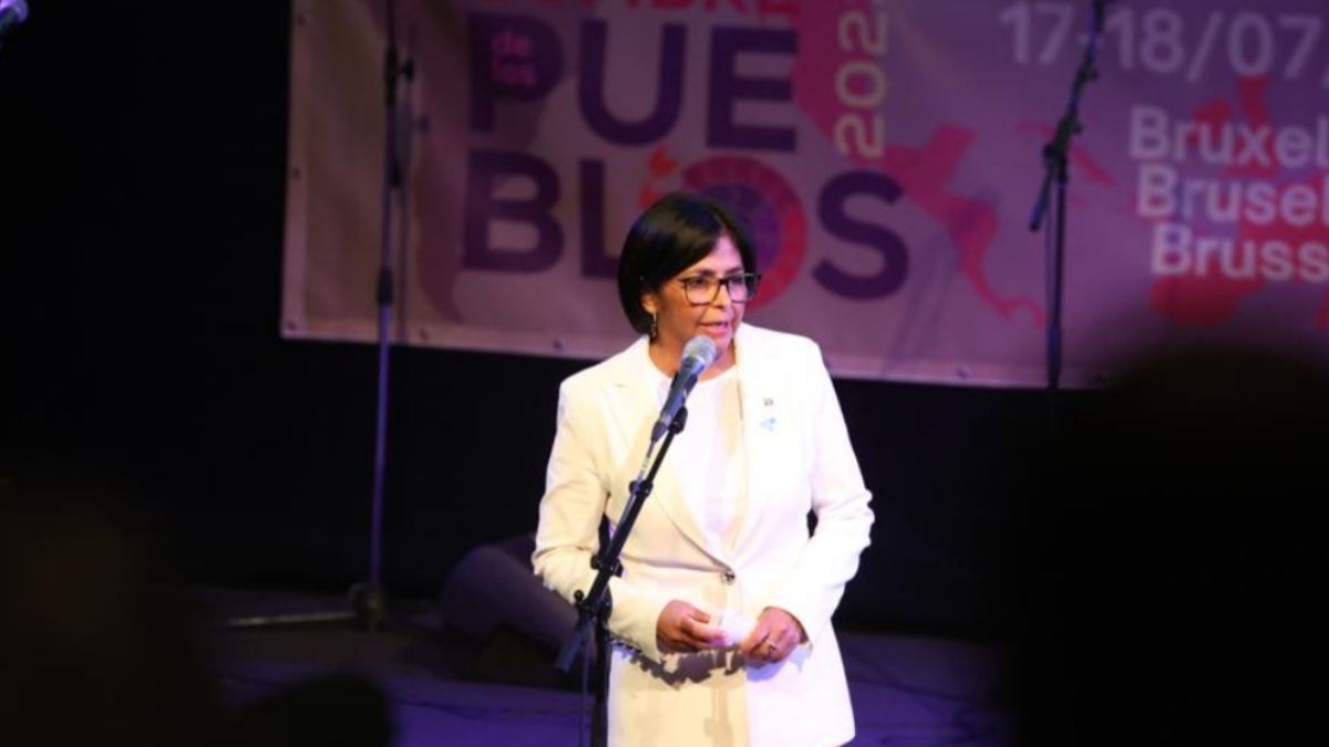 Delcy Rodríguez a Mario Abdo: Honre la deuda que tiene con Venezuela ...