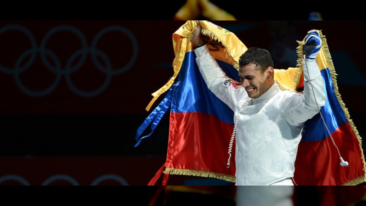 Hace 11 años Rubén Limardo marcó un hito en la historia del deporte ...