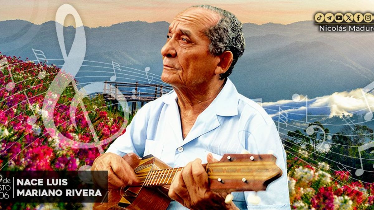 Mandatario Nacional conmemoró el natalicio del músico Luis Mariano Rivera