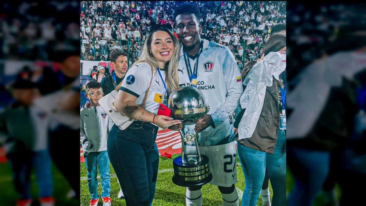 Jan Hurtado alzó la Copa Sudamericana con la Liga de Quito