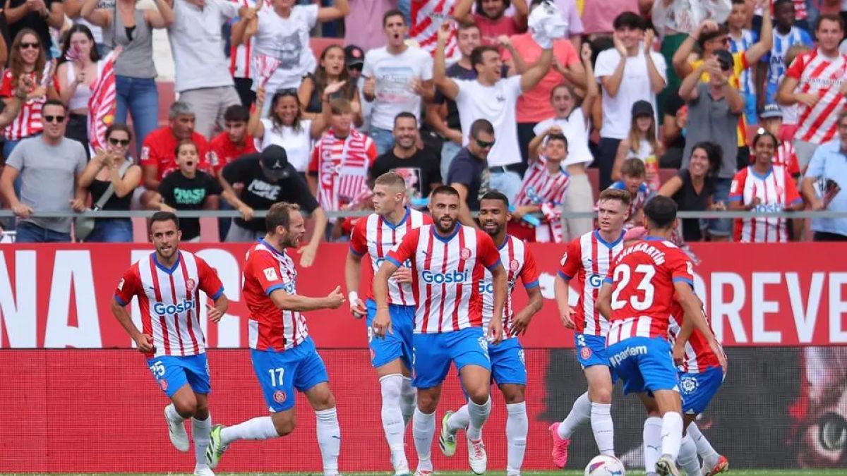 Girona FC goleo al Alavés y volvió a la punta del fútbol español