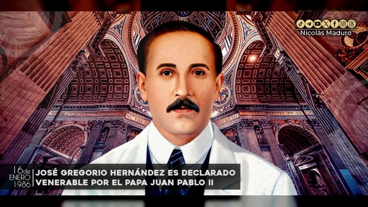 Presidente Maduro enaltece a José Gregorio Hernández a 38 años de ser ...