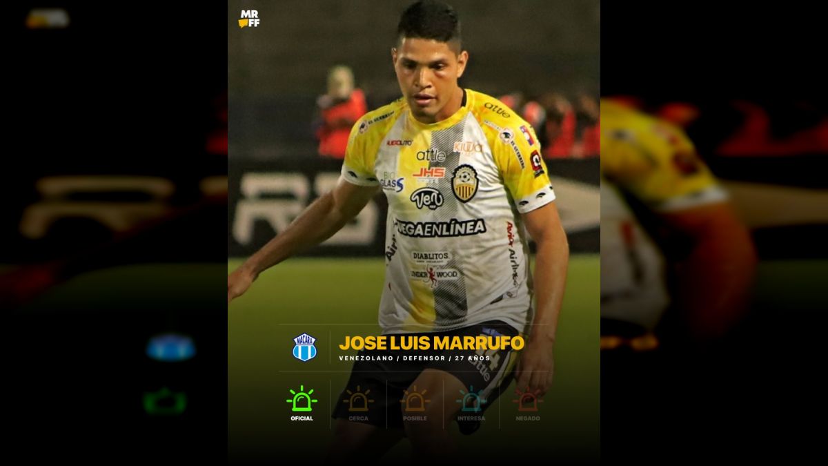 Criollo José Luis Marrufo se convierte en defensa del Macará en Ecuador