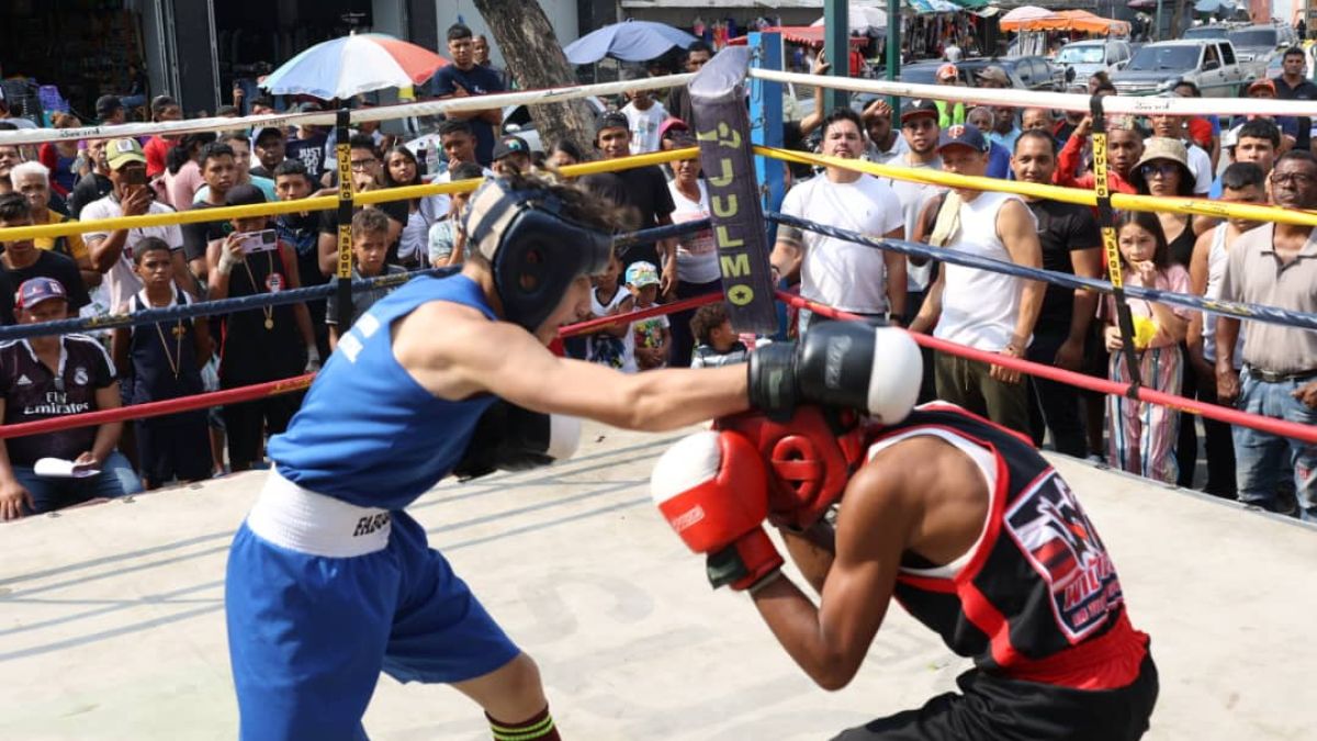 Escuela de Boxeo Gregory Canelón homenajeó a Campeona Mundial Alondra Brito