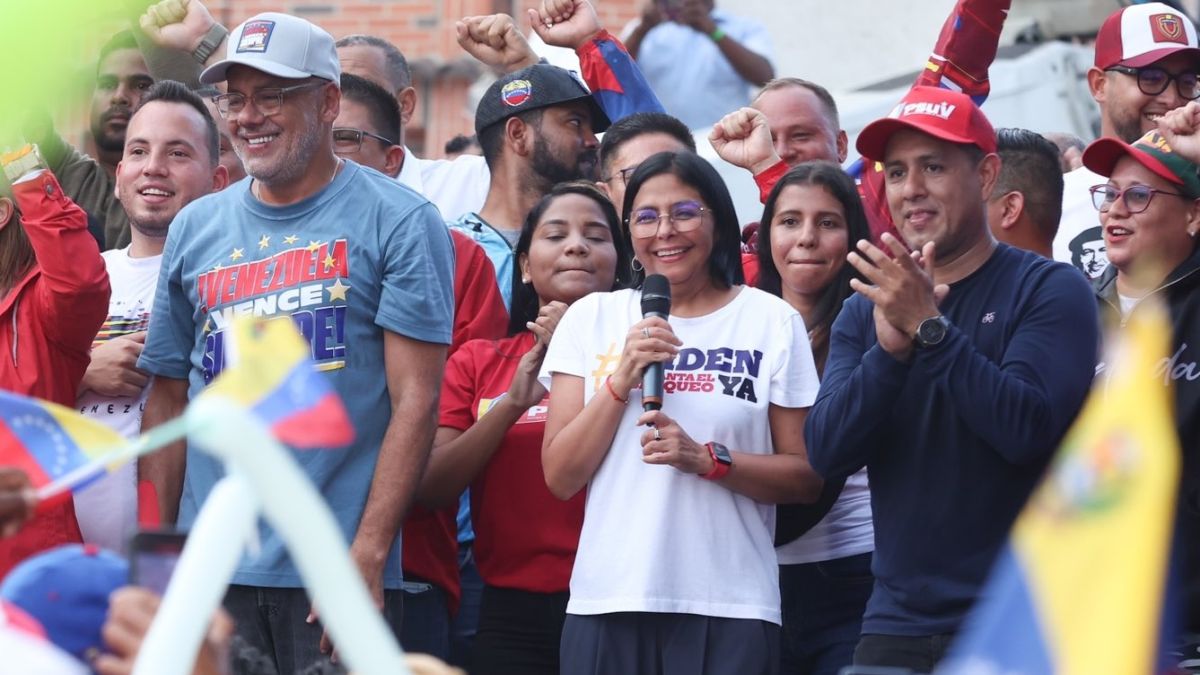 MIRANDA – ZAMORA / Delcy Rodríguez: Venezuela es líder en Latinoamérica ...