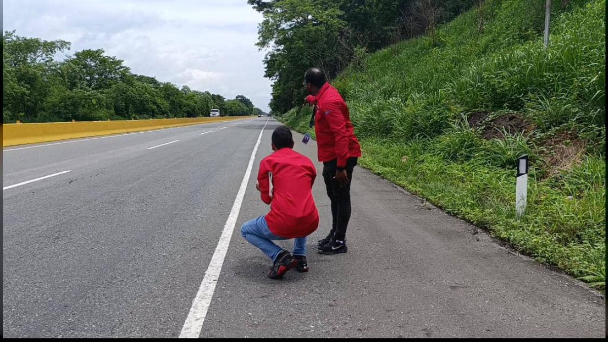 INTT carries out signage and demarcation work on the Cimarrón Andresote ...