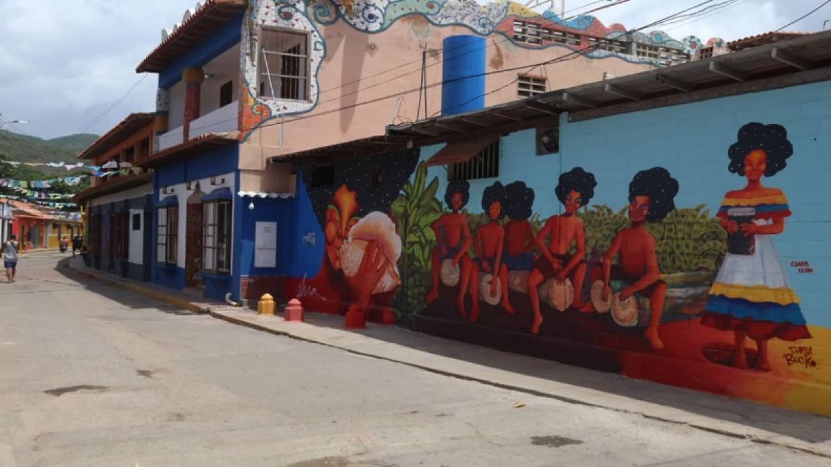 Artistas nacionales e internacionales llenaron de color a Choroní