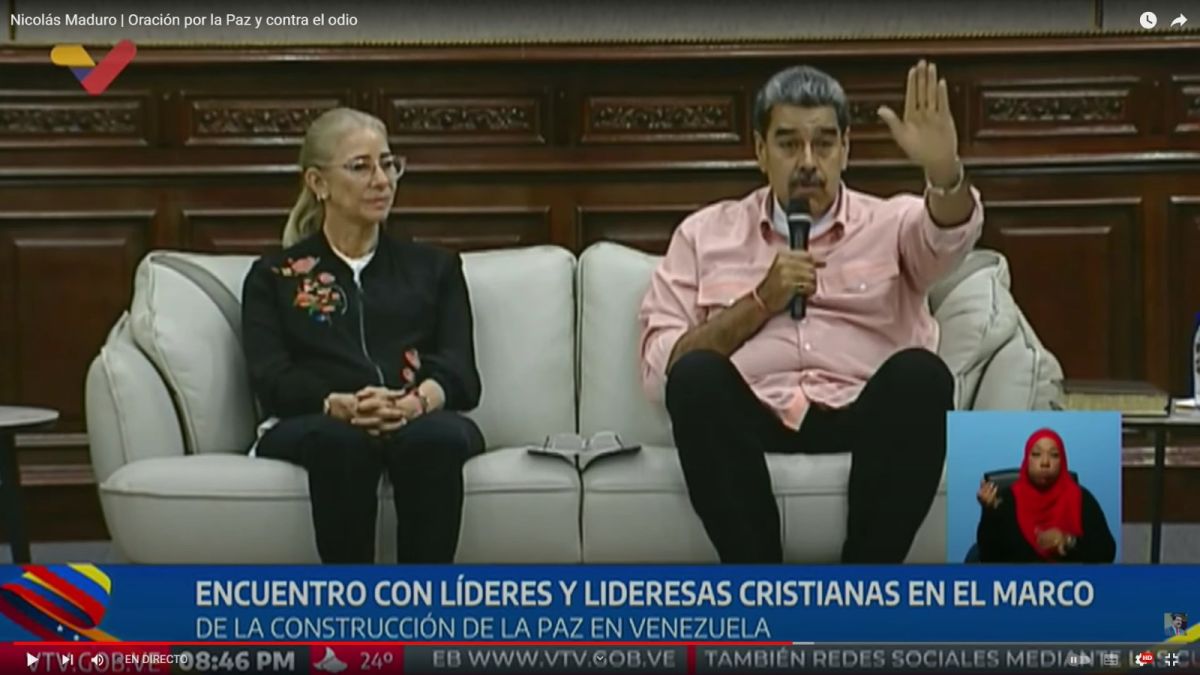 Presidente Maduro: Llevo la fuerza de Jesús en el desierto y no ...