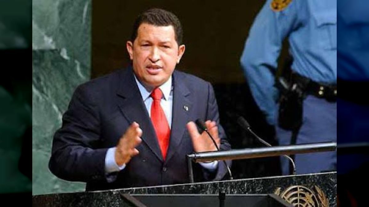 18 años del emblemático discurso de Chávez en la ONU: ¡El diablo estuvo ...