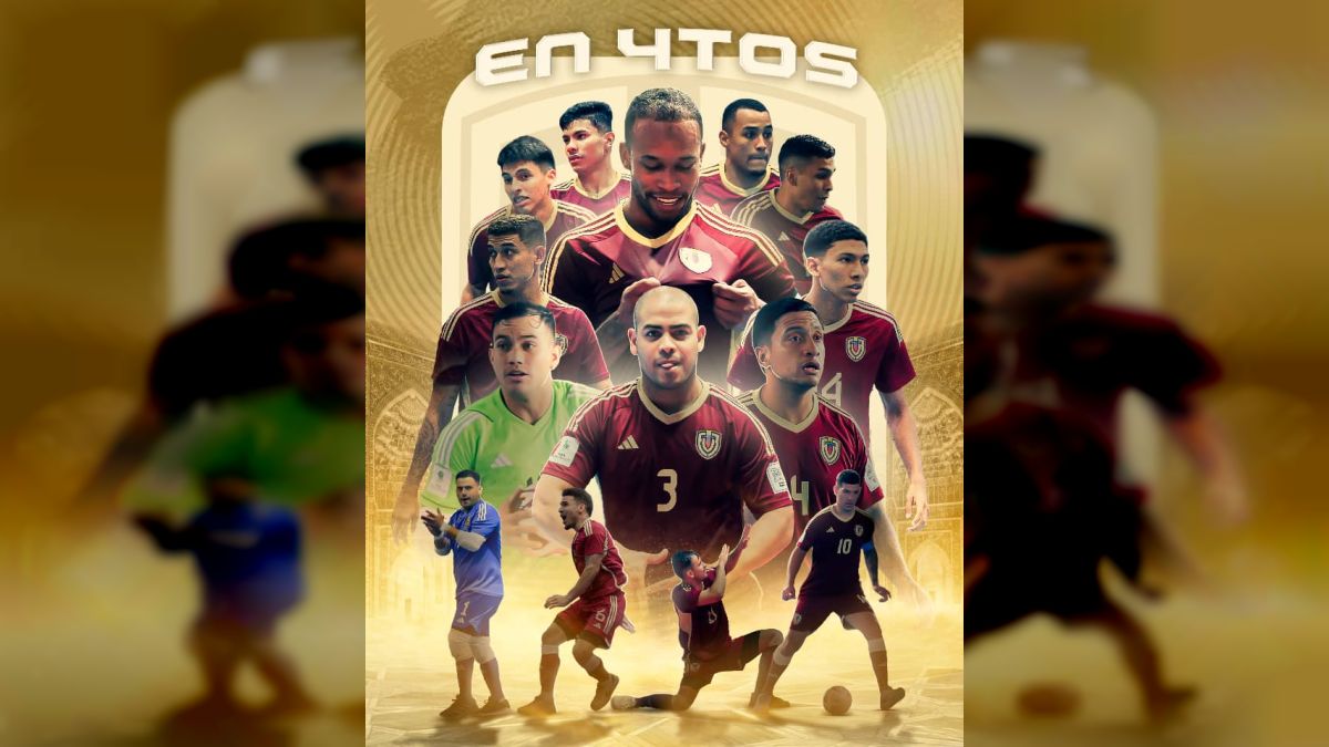 ¡Histórico! Selección de Venezuela de Futsal eliminó a España y alcanzó ...