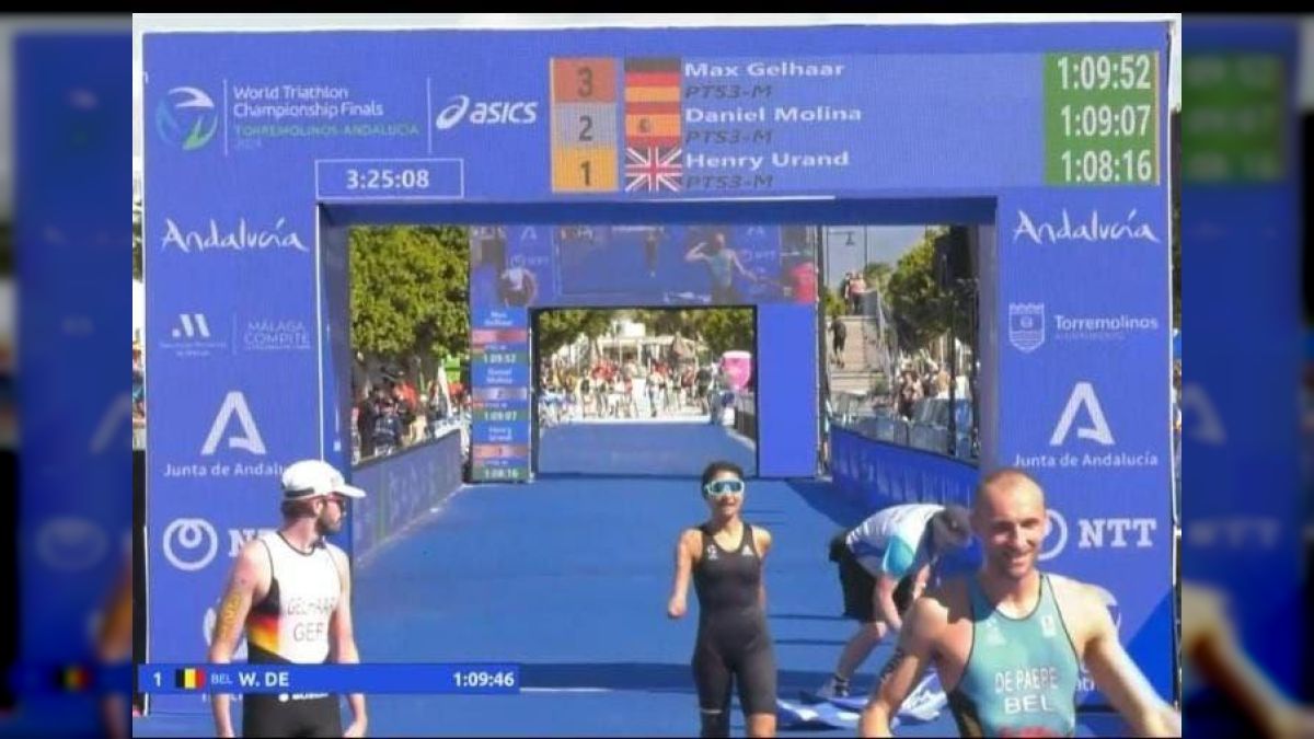 Emma Rodríguez conquistó plata en el Campeonato Mundial de Paratriatlón ...
