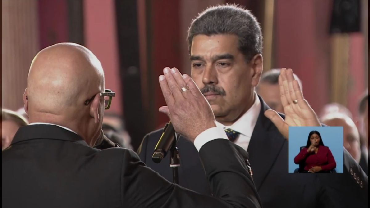 Juramentado Nicolás Maduro ante la AN como presidente constitucional ...