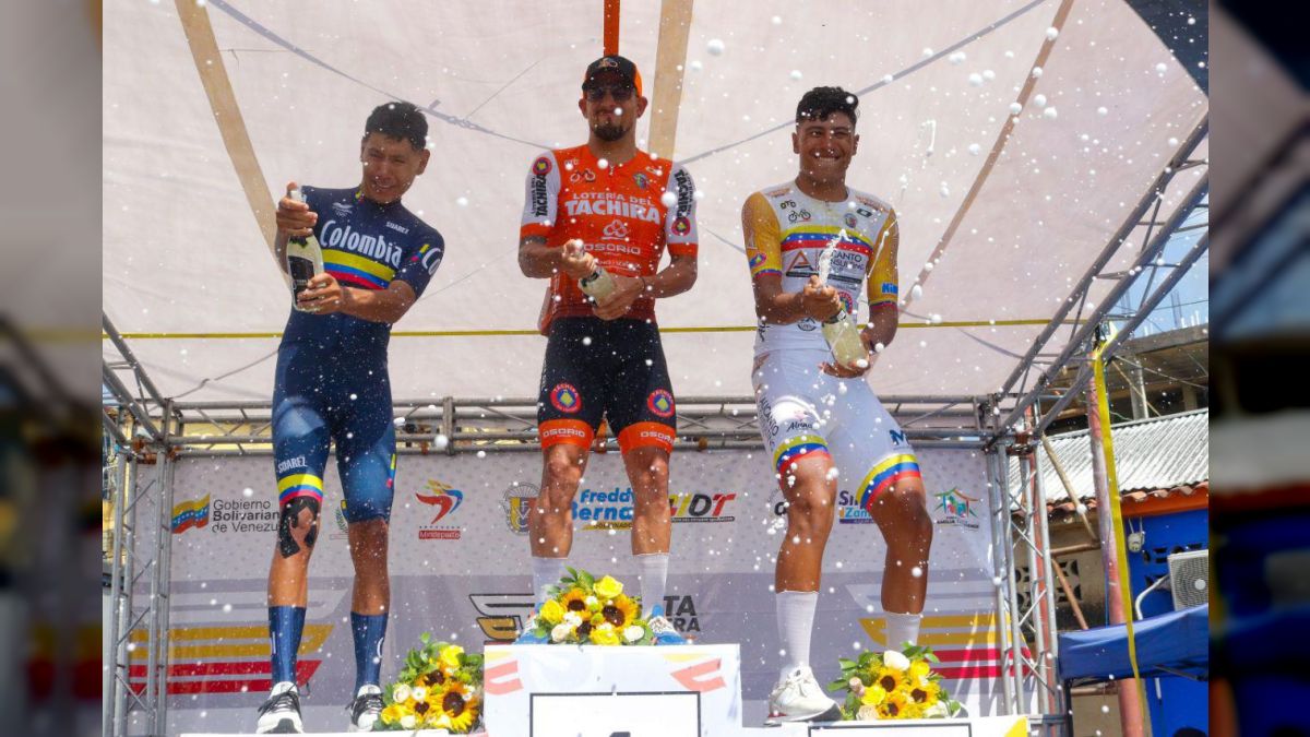Edwin Torres conquistó la segunda etapa de la Vuelta al Táchira