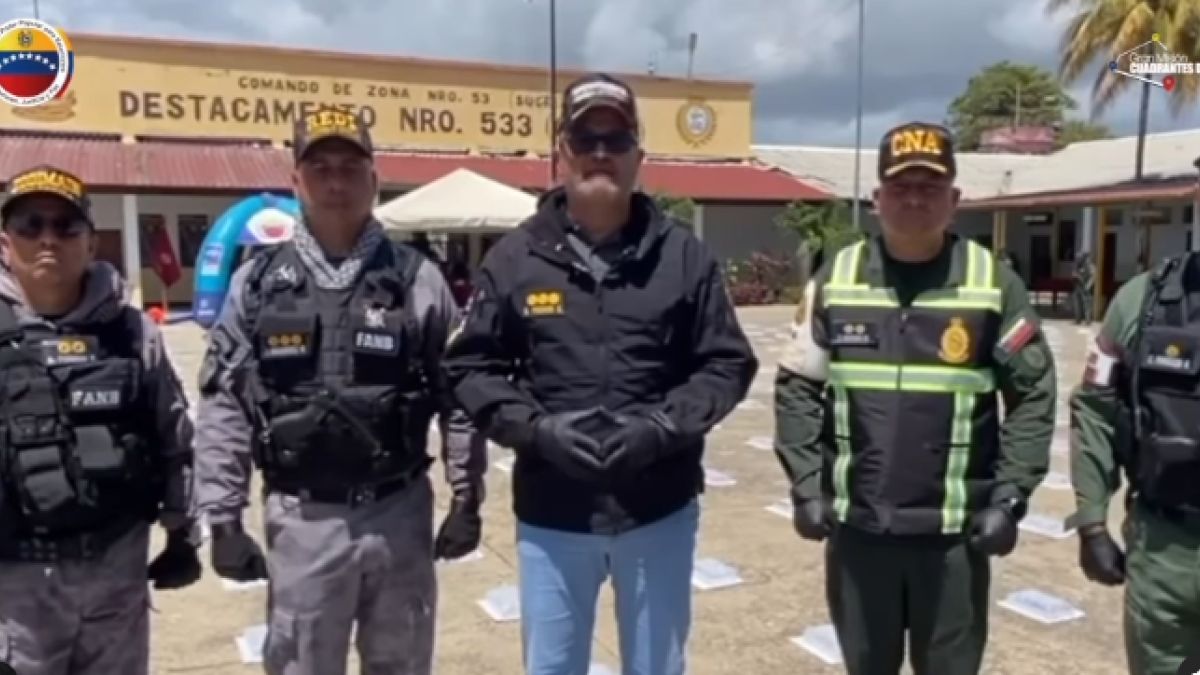 Gobierno Bolivariano incautó más de 790 kilogramos de drogas en Sucre
