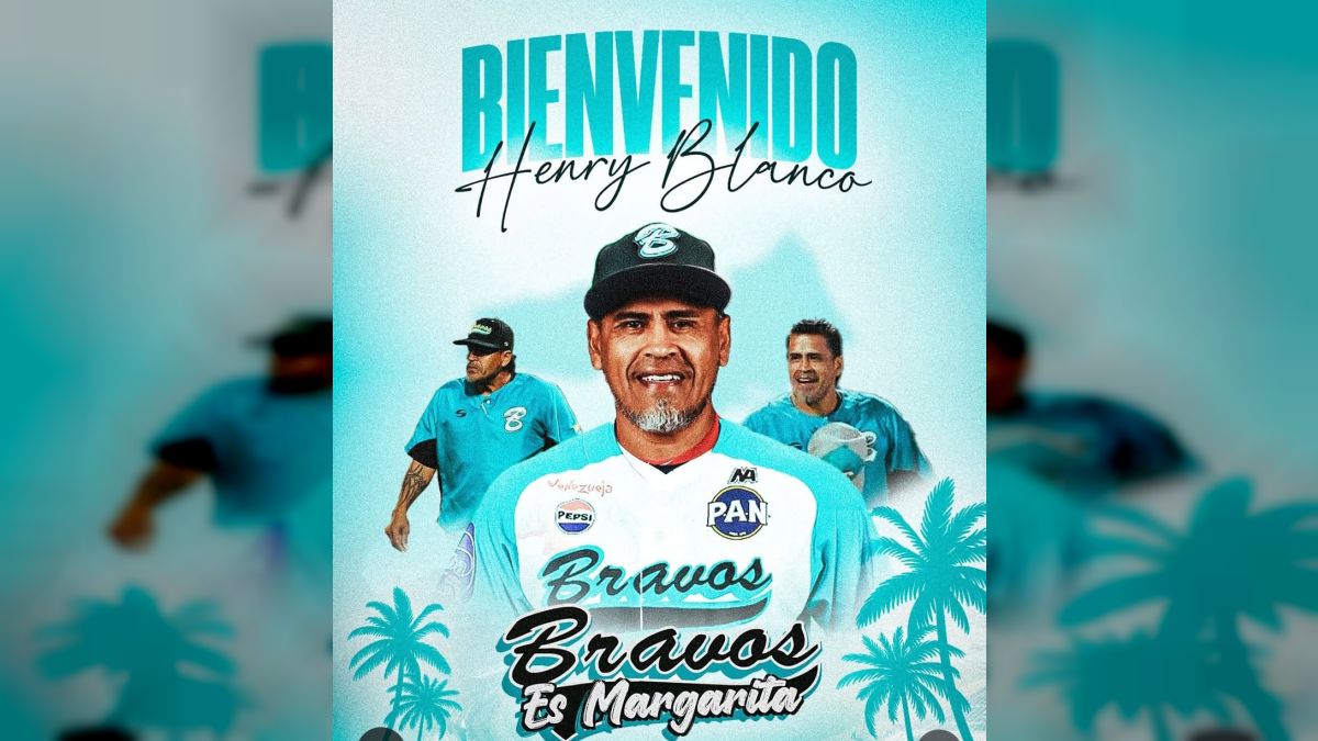 ¡De regreso! Bravos de Margarita anunció a Henry Blanco como su nuevo ...