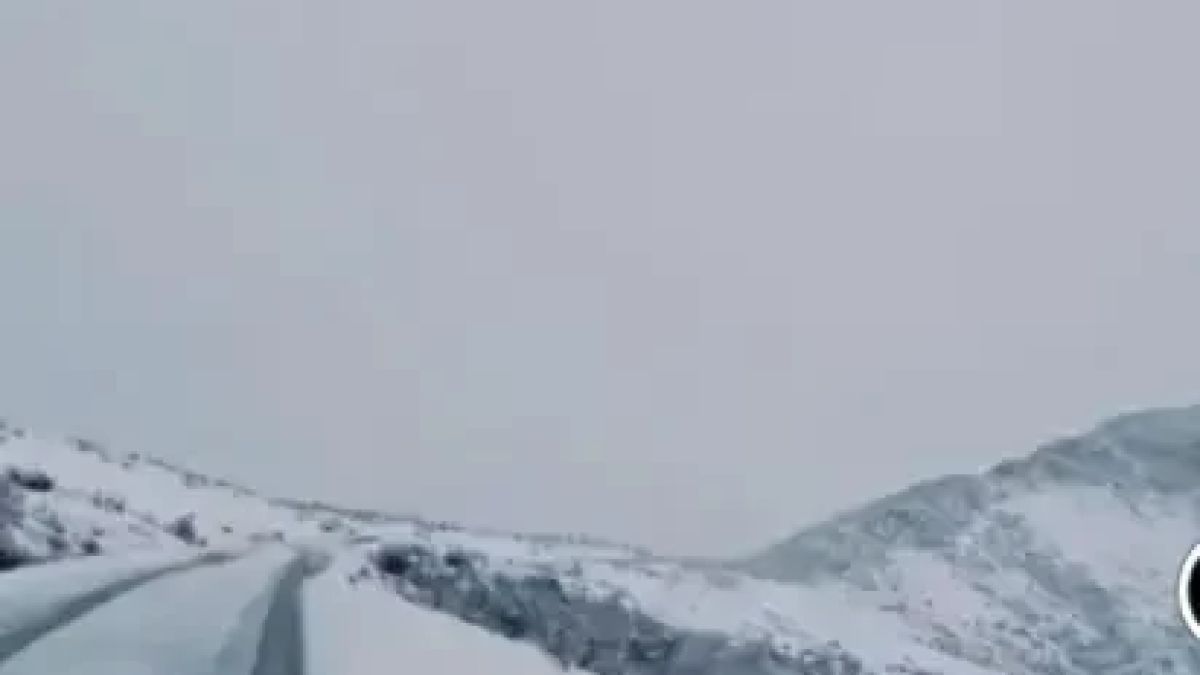 Se registra la segunda nevada del año en los andes merideños