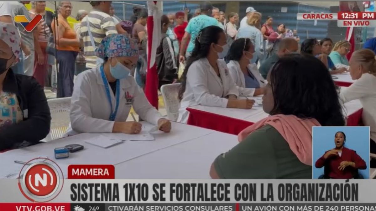 Mamera disfrutó de jornada social del 1x10 del Buen Vivir