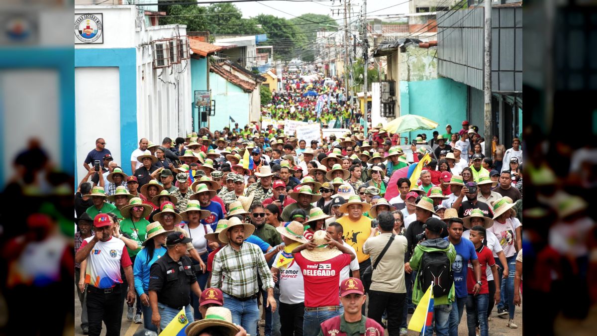 Guárico peasant force mobilized to enlist in defense of the Homeland