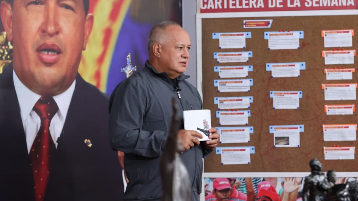 Cabello highlighted the work of captain of the GNB who captured 4 drug ...