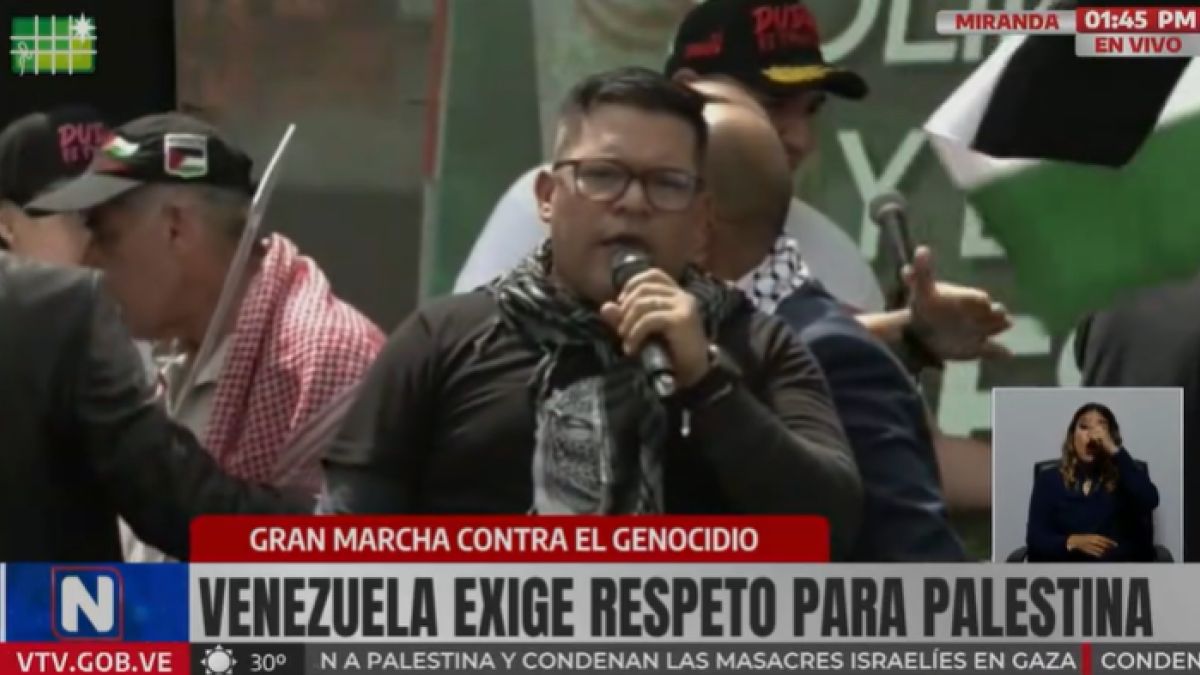 Nahum Fernández: The Great March Against Genocide is an expression of love