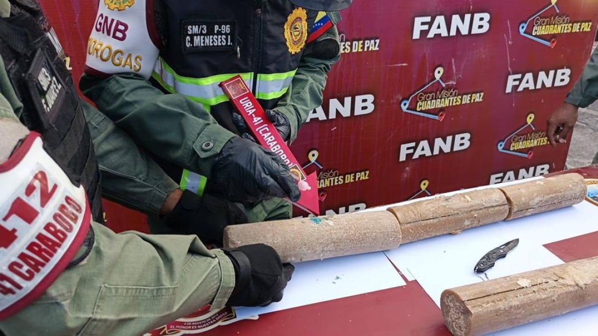 FANB seized 26 kilos of cocaine base paste in Carabobo