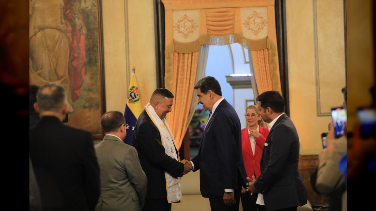 President Maduro received the country's religious leaders at the ...
