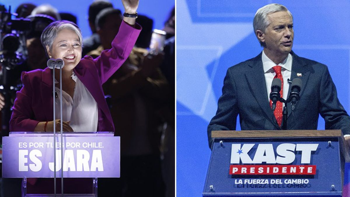 Jeannette Jara y José Antonio Kast se enfrentarán en segunda vuelta ...