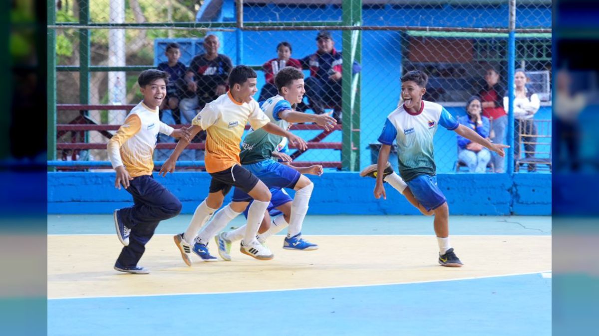Mérida futsal won gold in the National Community Sports Games