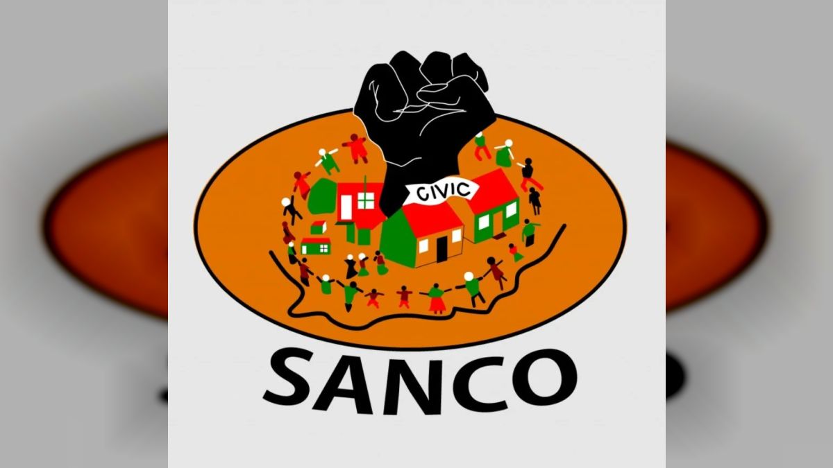 South African National Civic Organization (SANCO) stands in solidarity ...