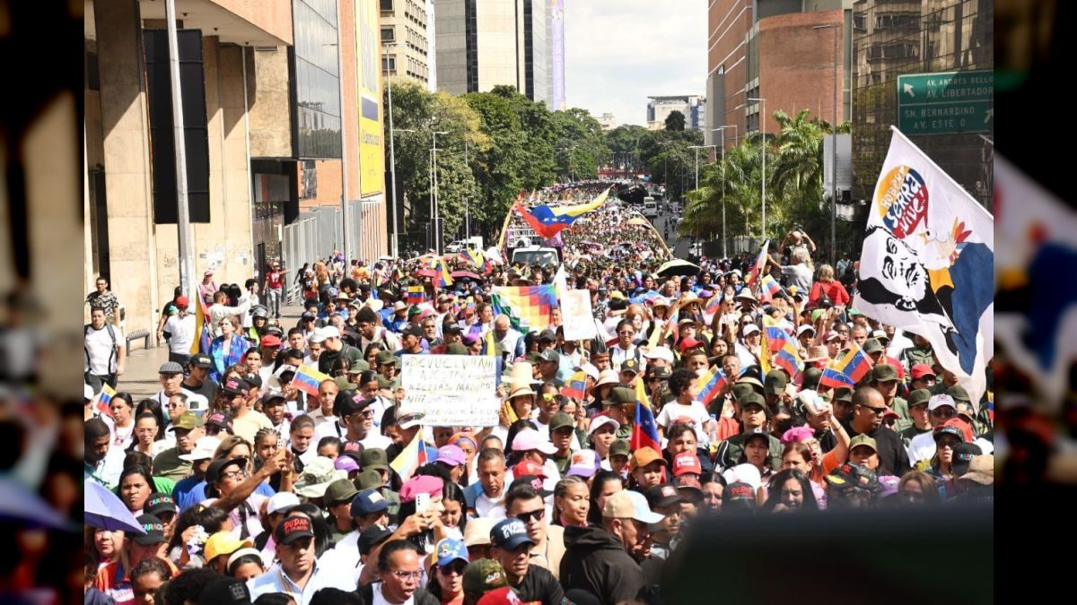 Mujeres de la Patria exigen liberación inmediata del Presidente Maduro ...