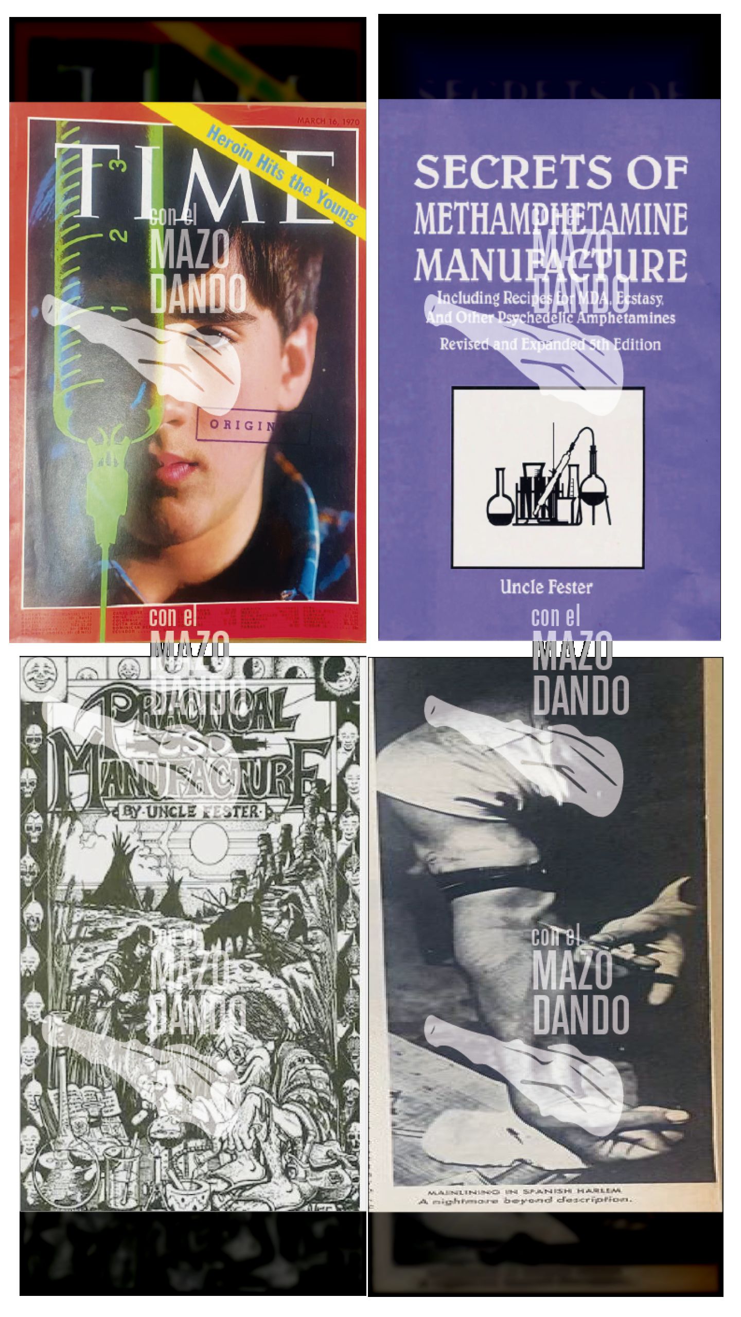 PRACTICAL MANUALS FOR MAKING DRUGS, POISONS AND EXPLOSIVES AT HOME