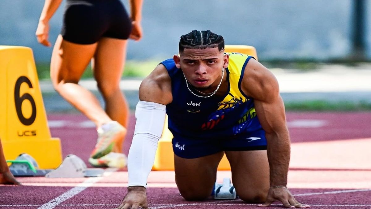 Bryant Alamo won the silver at Jurgen Berodt's international athletics ...