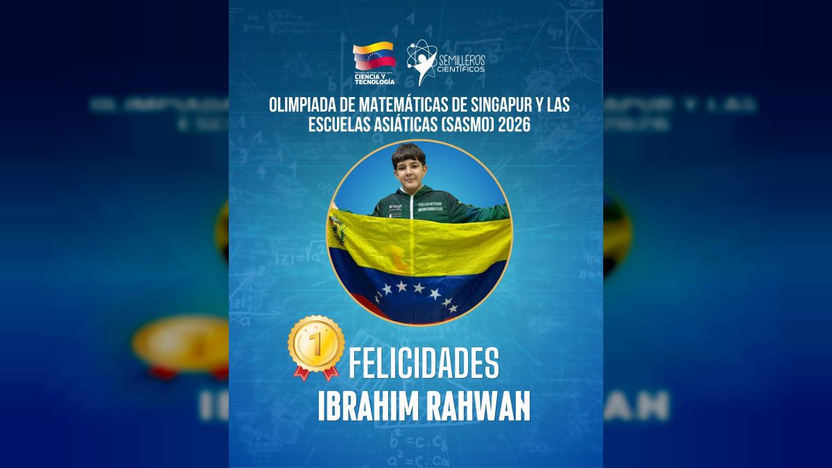 Ibrahim Rahwan ganó medalla de oro en la Olimpiada de Matemáticas de ...