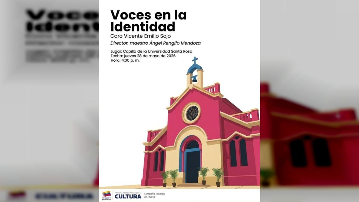 Coro Vicente Emilio Sojo ofrecerá concierto en la UCSAR este jueves